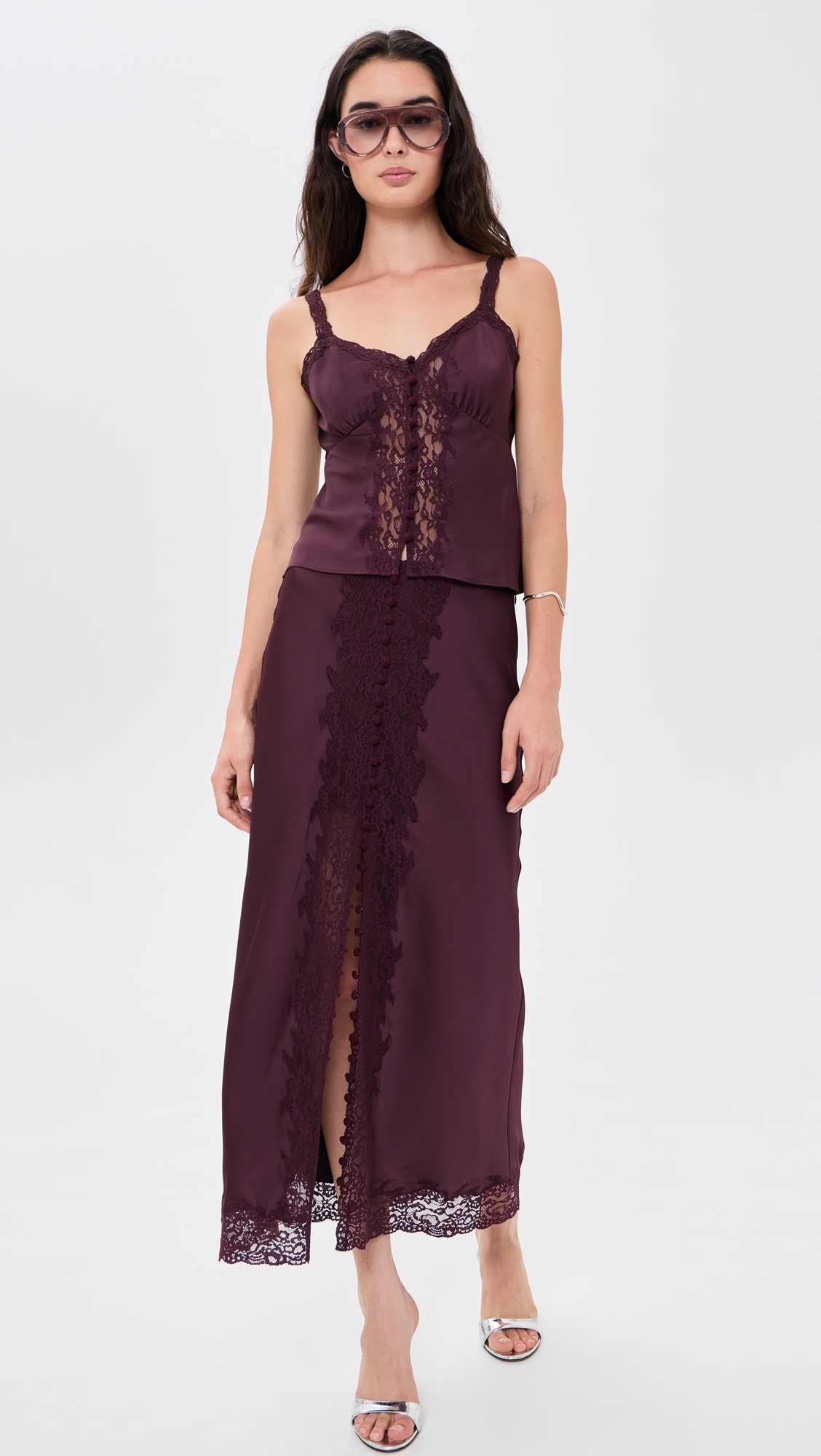 LOVESHACKFANCY tirelle skirt
